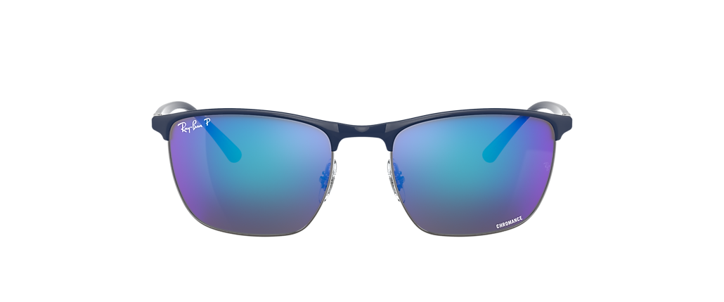 Ray-Ban RB3686 Chromance Sunglasses with Dark Grey lenses and Black ...