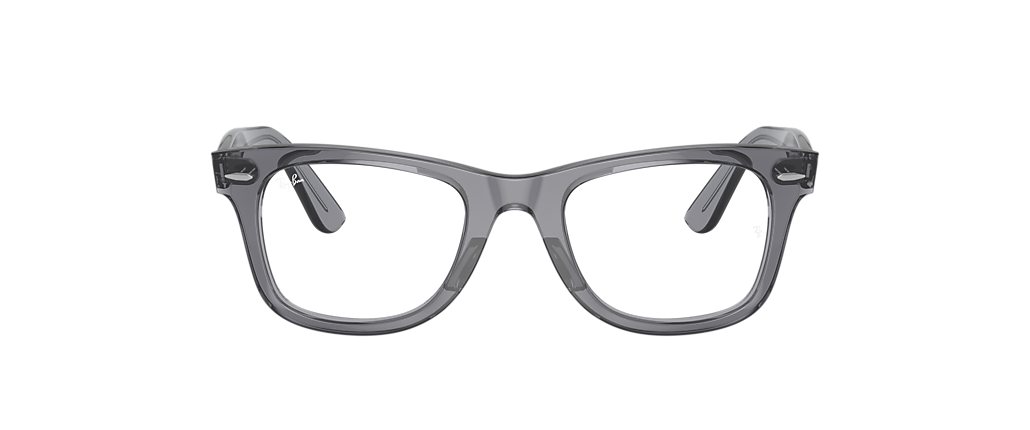 Ray-Ban RB4340V Wayfarer Ease Optics Glasses with Transparent Grey ...