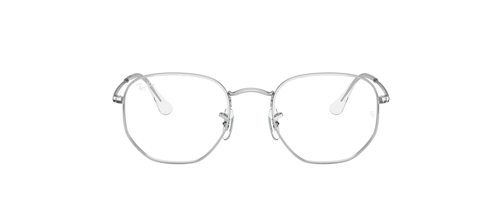 Ray-Ban RB6448 Hexagonal Optics Glasses with Rose Gold frame | OPSM