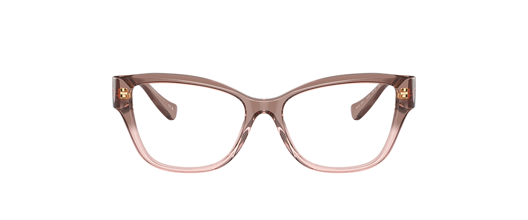 Versace VE3347 Glasses with Brown Transparent frame | OPSM