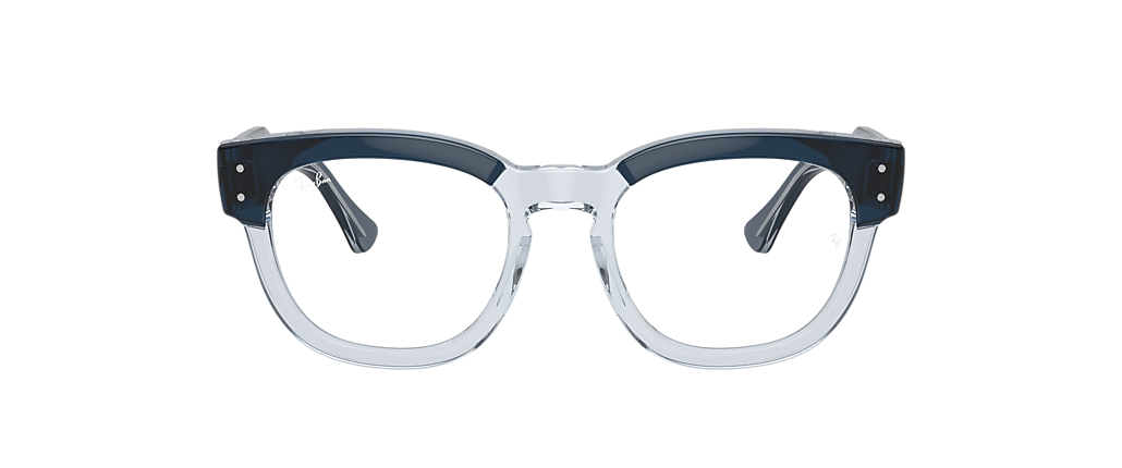 Ray-Ban RB0298V Mega Hawkeye Optics Glasses with Blue On Transparent ...