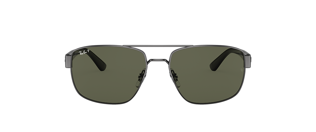 Ray-Ban RB3663 Sunglasses with Grey Gradient lenses and Gunmetal frame ...