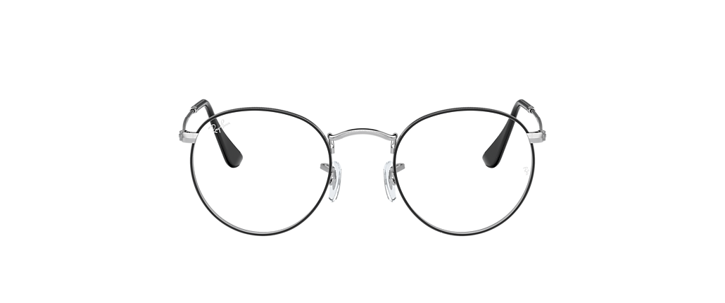 Ray-Ban RB3447V Round Metal Glasses with Blue frame | OPSM