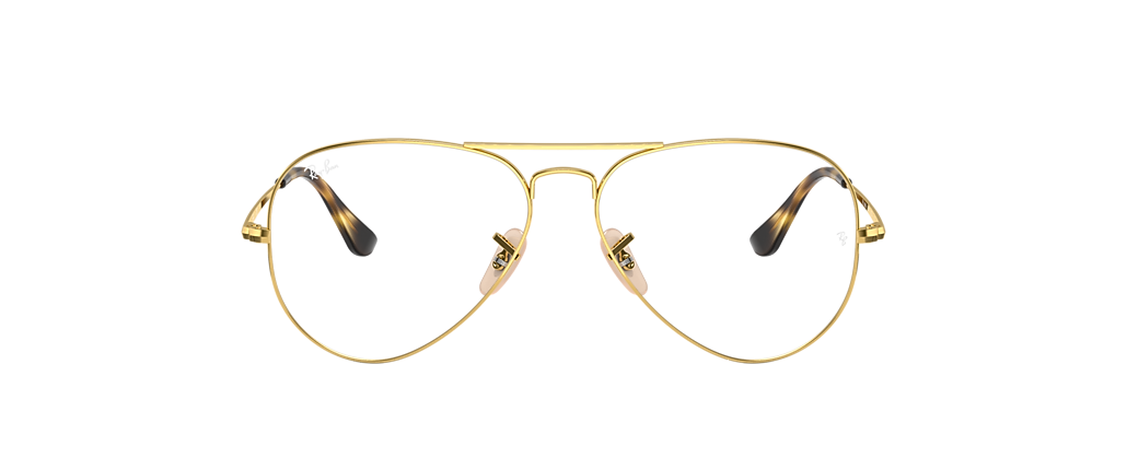 Ray-Ban RB6489 Aviator Optics Glasses with Arista Gold frame | OPSM