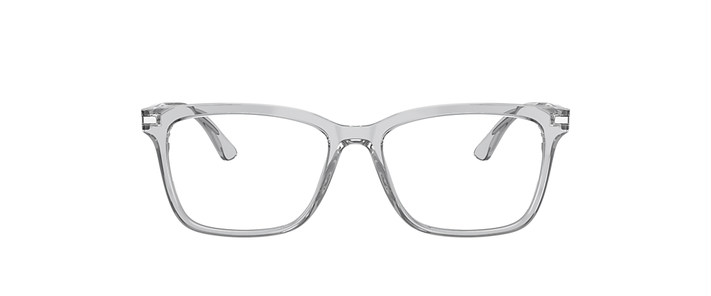 Prada PR 14WV Glasses with Grey Transparent frame | OPSM