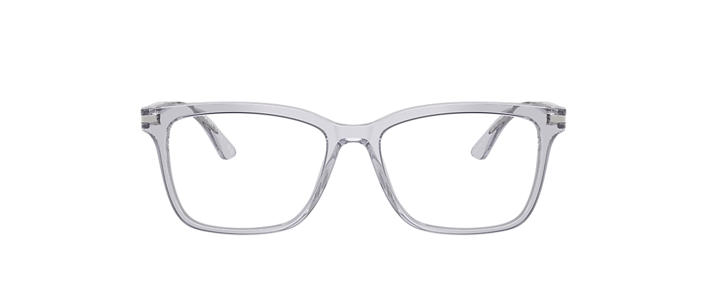 Prada PR 14WV Glasses with Grey Transparent frame | OPSM