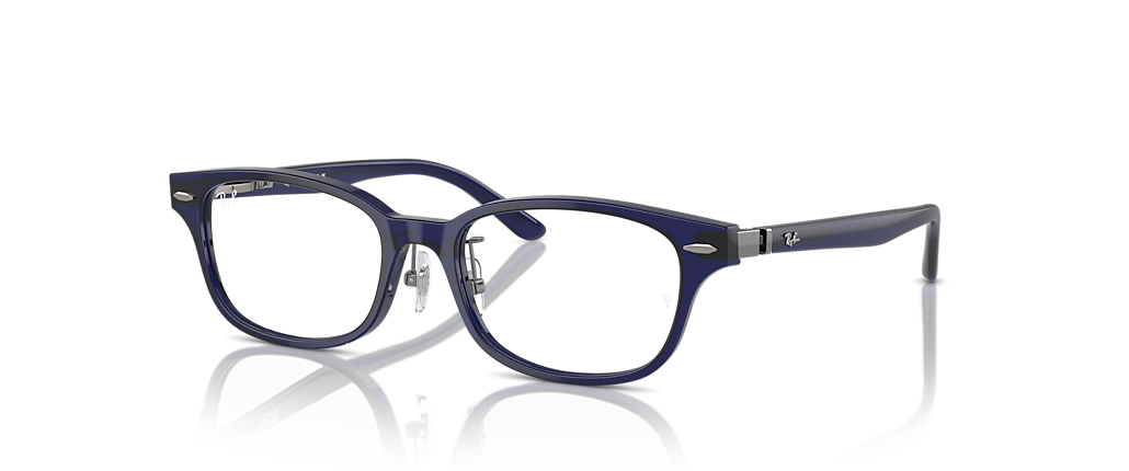 Ray-Ban RB5427D Optics Glasses with Transparent Blue frame | OPSM